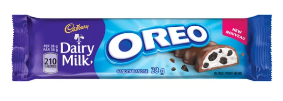 Dairy Milk Oreo Bar 38g – Pacific Ropes